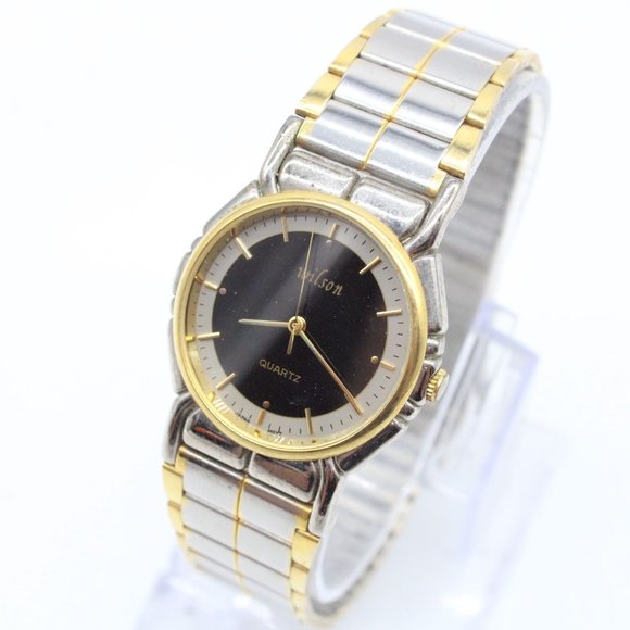 Wilson | Accessories | Vintage Wilson Watch Womens Multi Tone Steel ...